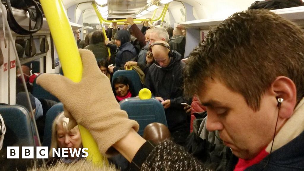 Most overcrowded trains revealed - BBC News