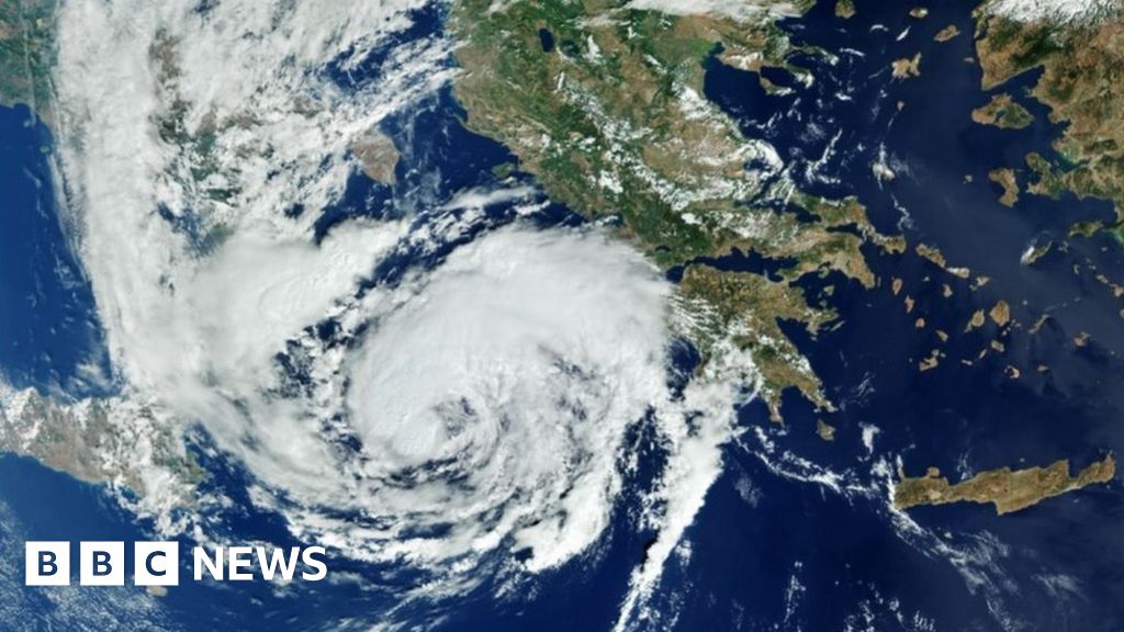 Medicane Storm Ianos lashes western Greece