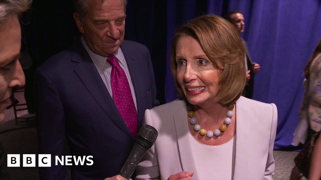 Democratic House leader Nancy Pelosi reflects on Hillary Clinton's big ...