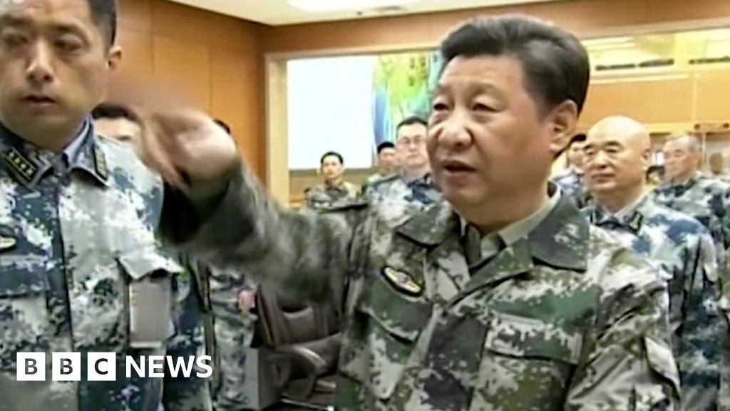 China's Xi Jinping takes commander in chief military title - BBC News