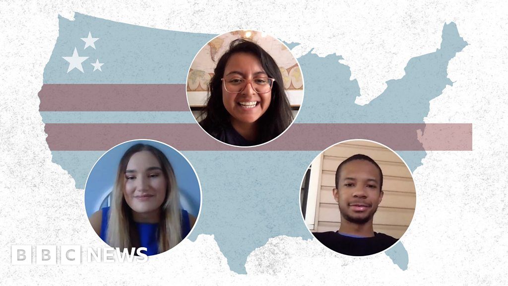 US election 2020: What young Democrats think of Joe Biden - BBC News