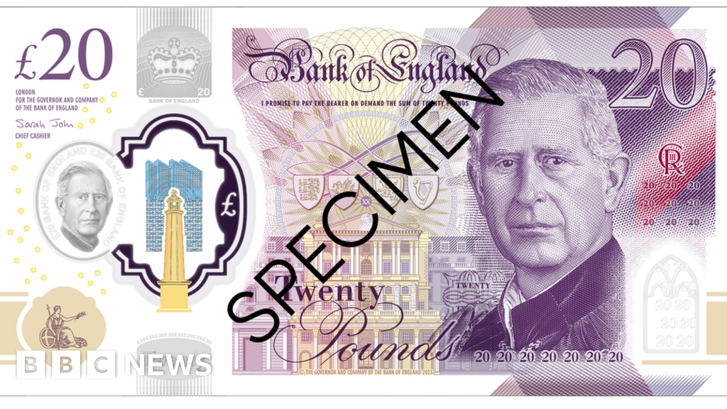 King Charles Comes Face To Face With New Banknotes