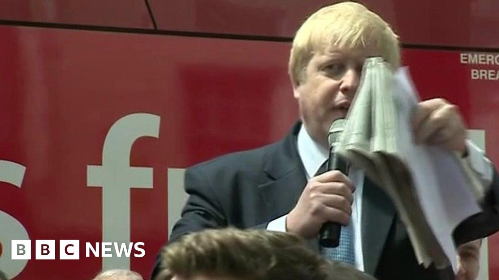 Boris Johnson cracks joke at would-be egg thrower - BBC News