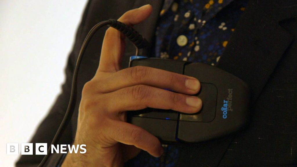 An iron designed to smarten your collar and other gadgets - BBC News