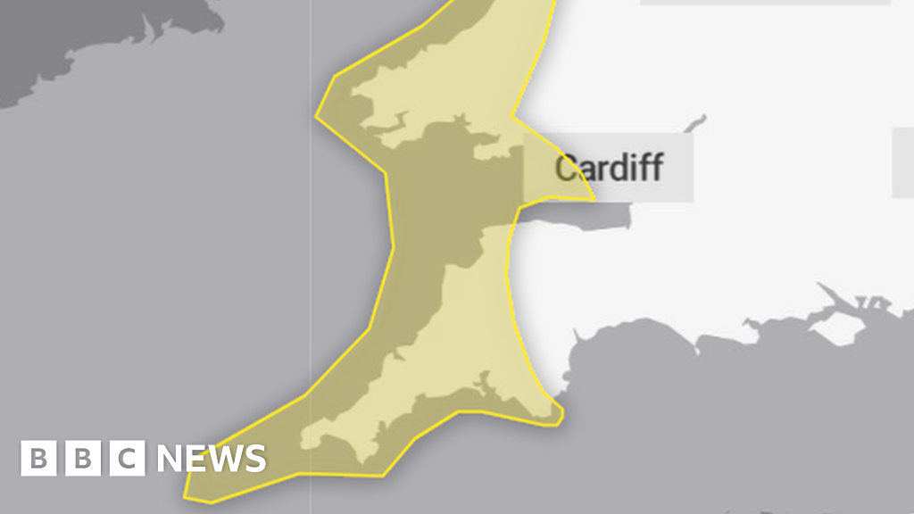 Storm Kathleen to bring strong winds to Cornwall and parts of Devon - BBC News