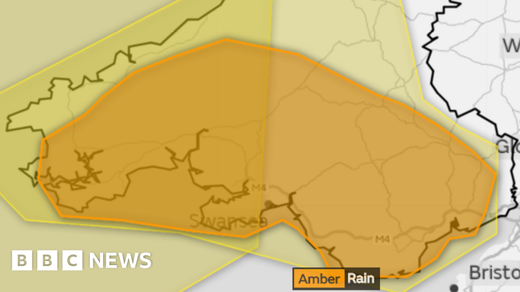 Storm Callum: Amber weather alert issued for Wales