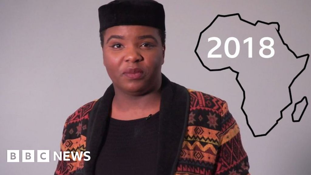 Spoken word poet Dylema: On a stroll through Africa in 2018 - BBC News