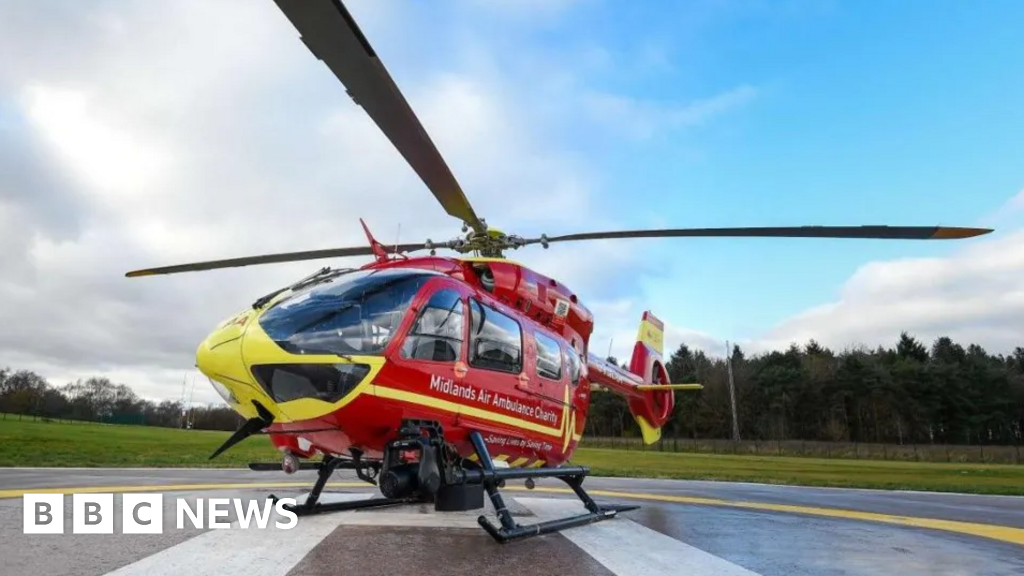 Midlands Air Ambulance called to two hoaxes in one day - BBC News