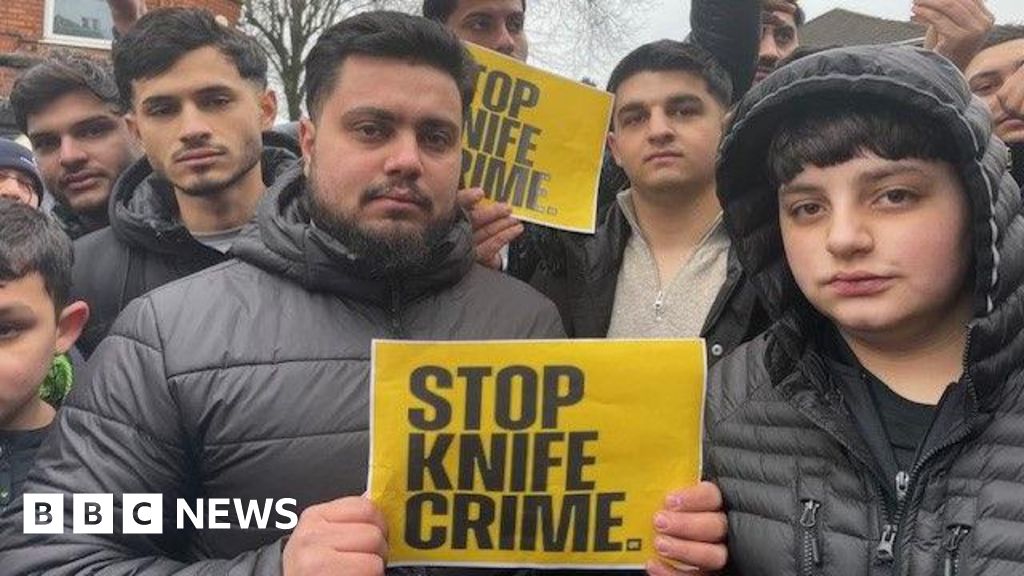 Hundreds protest in Birmingham after boy, 16, stabbed