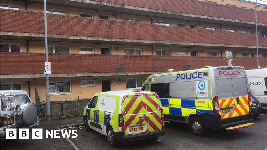 Oldham murder: Six arrested over man's stab death