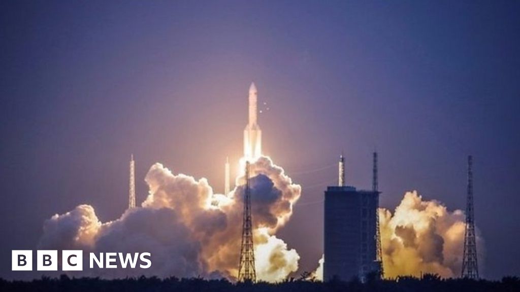 Chinese rocket launch fails one hour after lift-off - BBC News