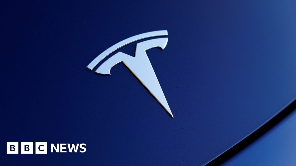 Tesla production hits record high - BBC News