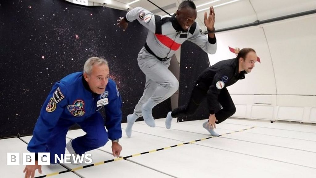 Did Usain Bolt win the space race? - BBC News