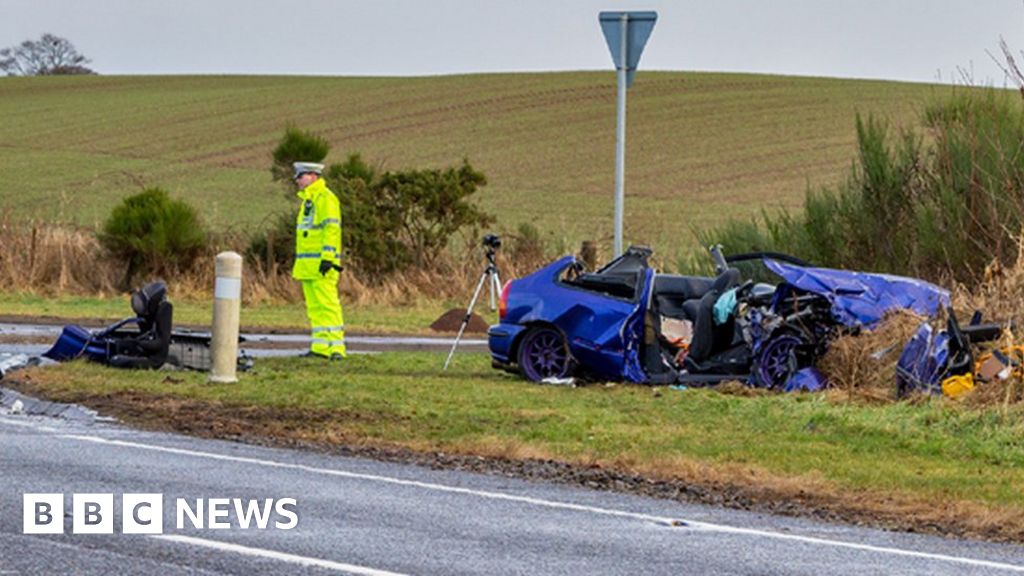 Two women seriously injured in A9 crash near Delny - BBC News