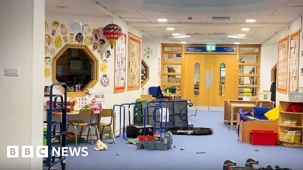 Jersey children 'really upset' after school vandalised