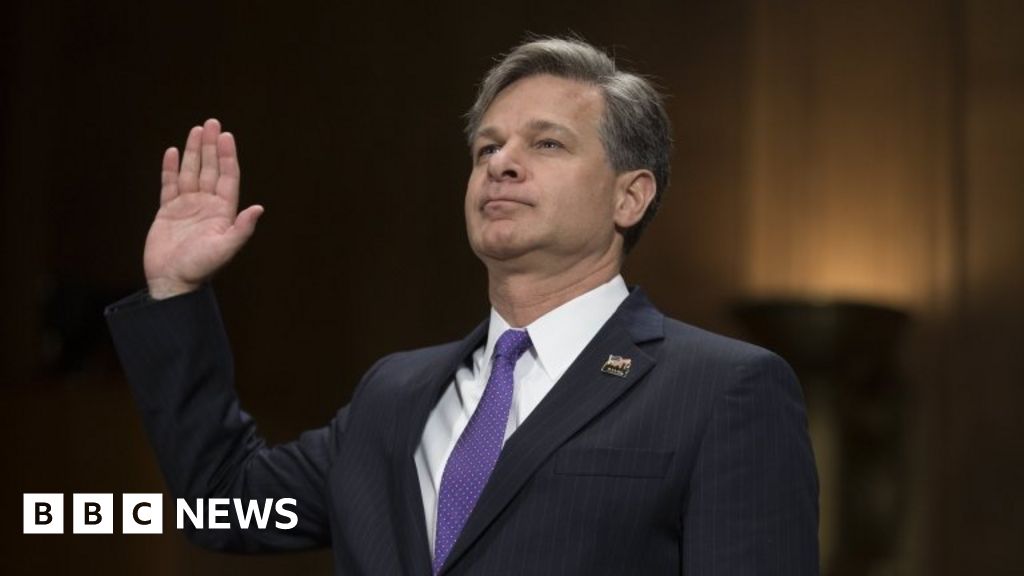 FBI nominee Christopher Wray says Russia probe not witch hunt - BBC News