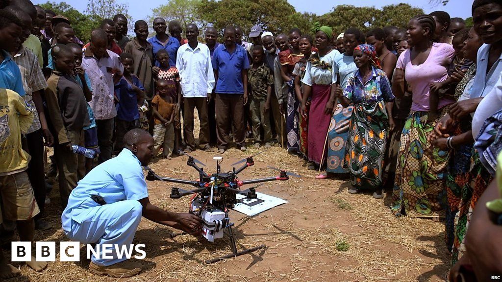 The drug-carrying drones that reach far-flung places
