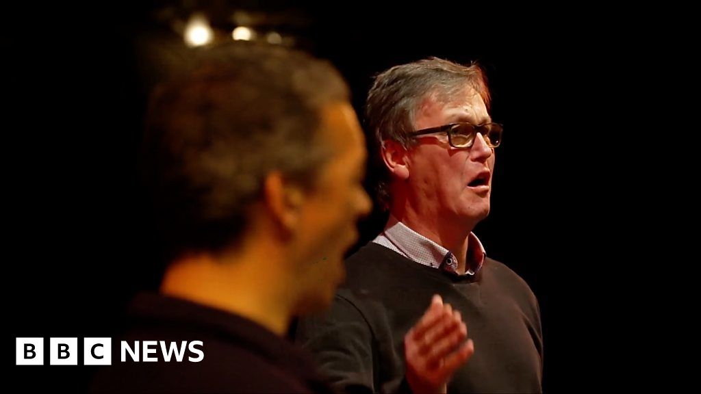 Motor neurone disease: The man losing his voice, but singing an opera