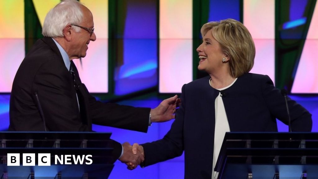 Hillary Clinton Steadies Campaign With Strong Debate Performance Bbc News