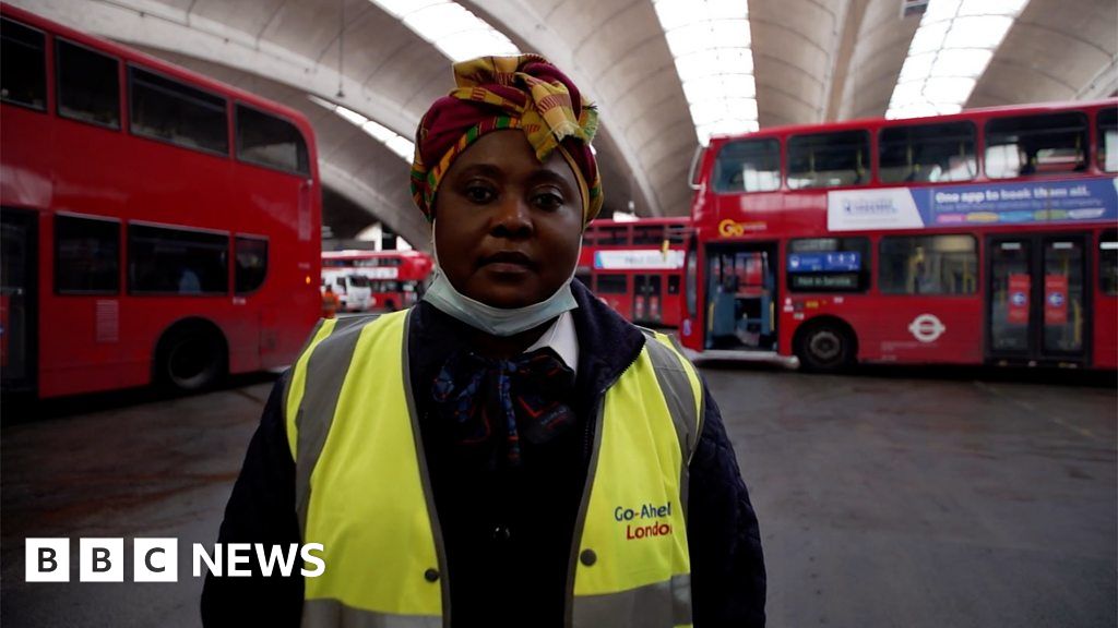 Bus driver: 'I get doctors and nurses to work' - BBC News