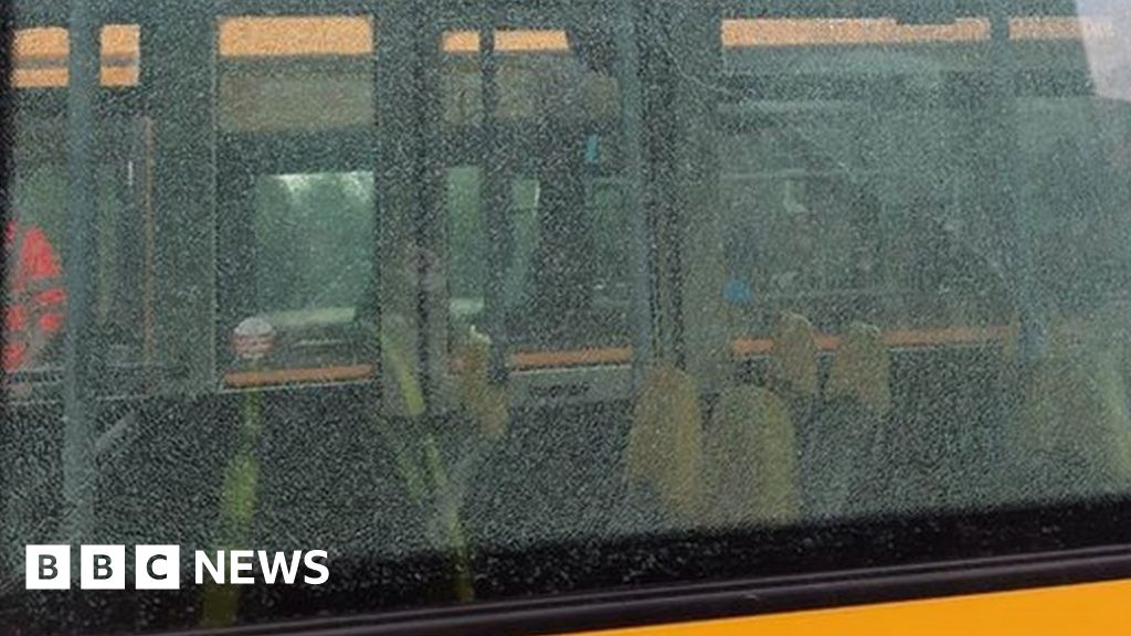 Derbyshire bus route changed after windows smashed by vandals - BBC News