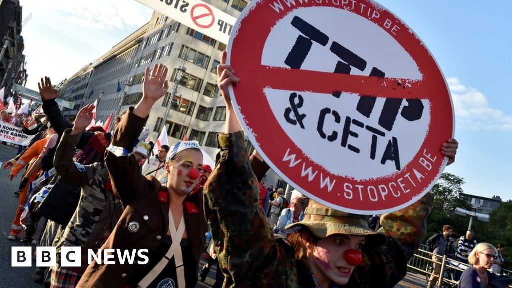 EU Commission refuses to revise Canada Ceta trade deal - BBC News
