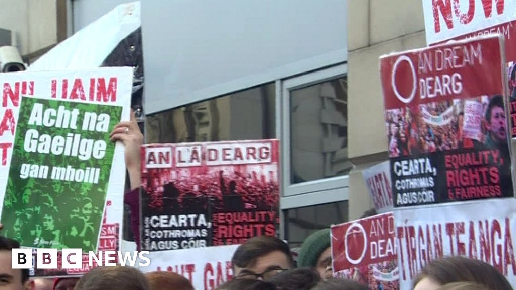 Embrace Irish language act, says Welsh minister Alun Davies - BBC News