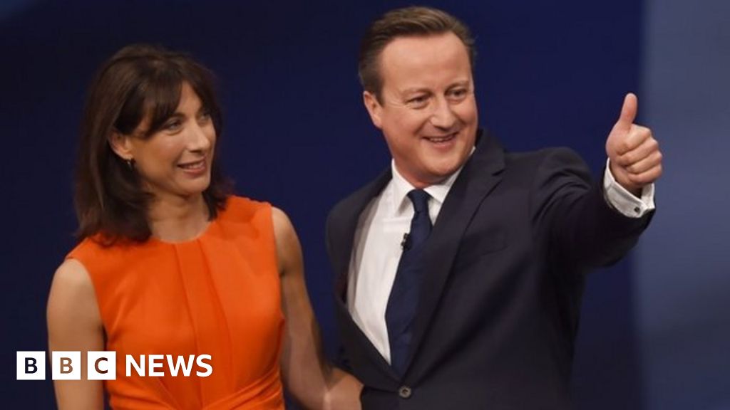 Buoyant PM addresses Conservative conference - BBC News