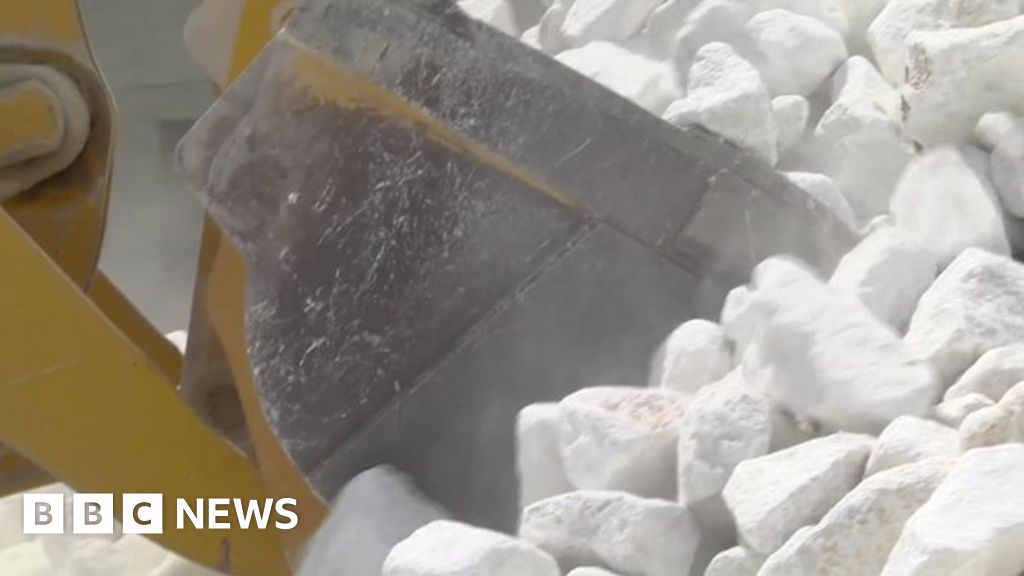 How to save trees? Make paper from stone - BBC News