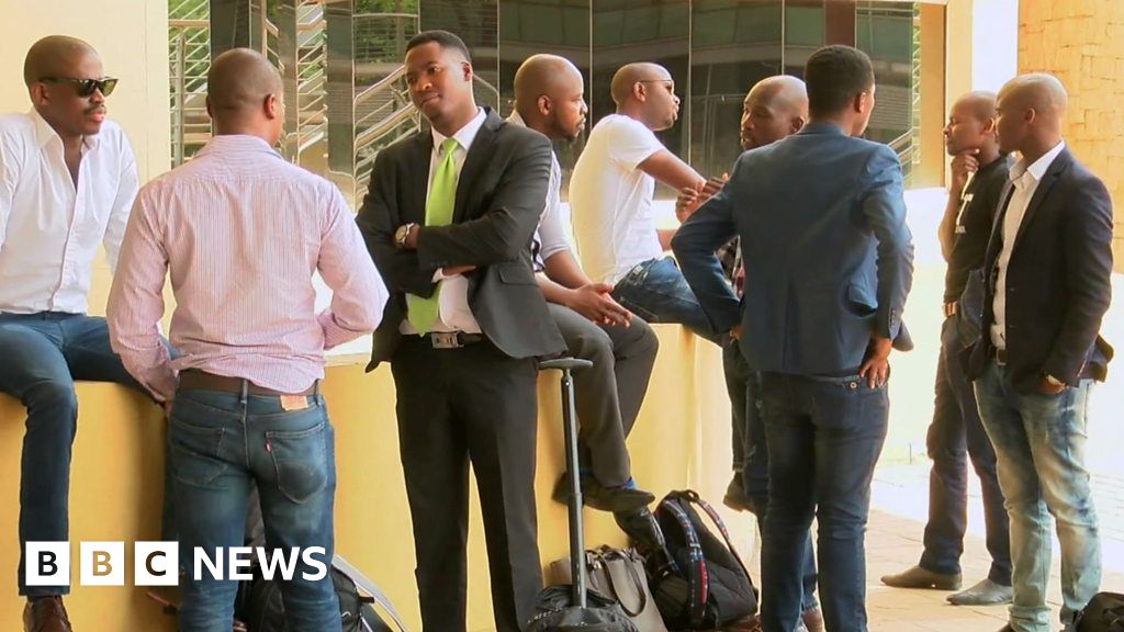 South Africa's growing savers' clubs - BBC News