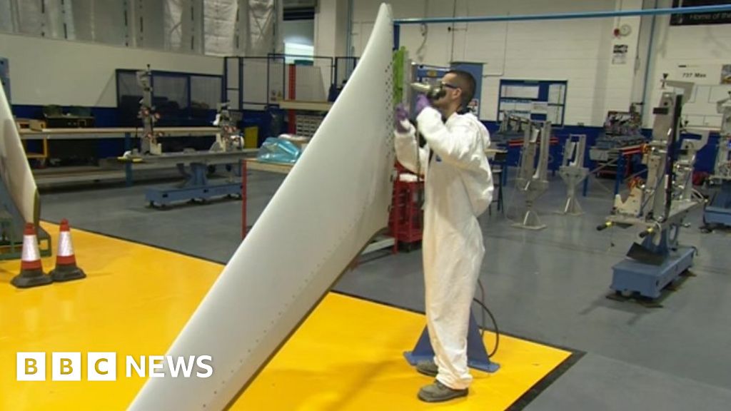 Production of wing-tips for Boeing 737 Max under way on Isle of Wight ...