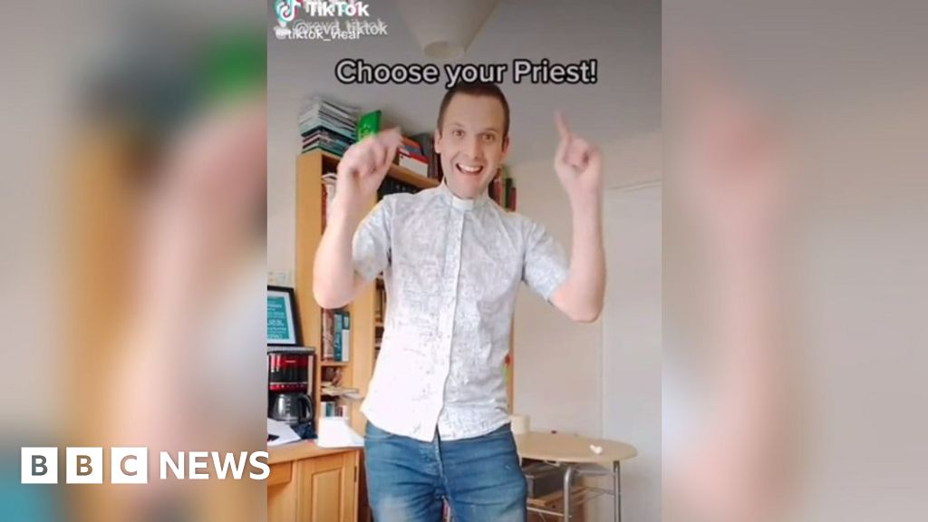 TikTok vicar reaching out to young people online - BBC News