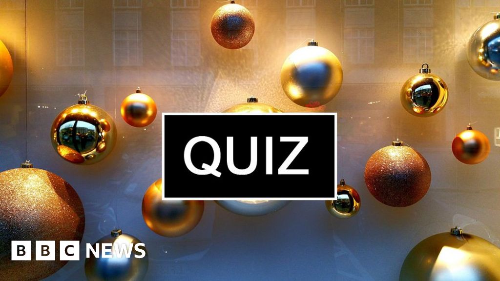 12 Days of Christmas Quizzes: Day four - BBC News