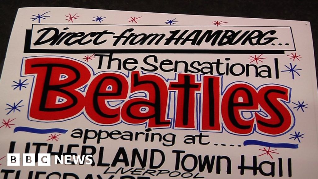 Artist behind Beatles posters 'still hard at work' - BBC News