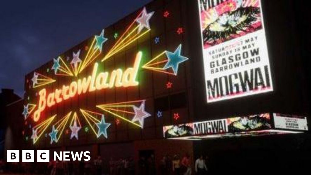 The Barrowland's star-clad façade set for a face-lift - BBC News