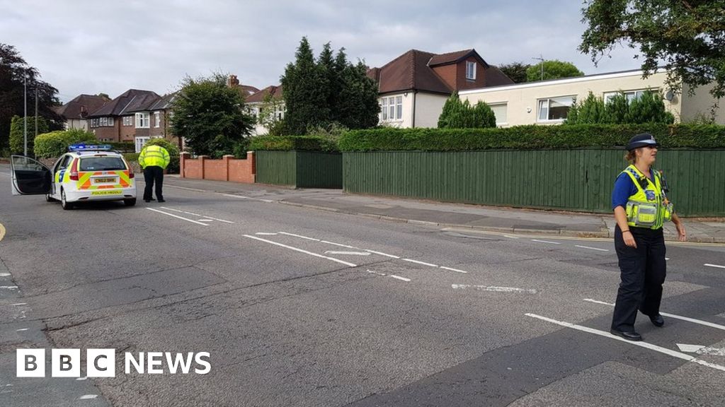 Woman 'critical' as man arrested for Cardiff crash - BBC News