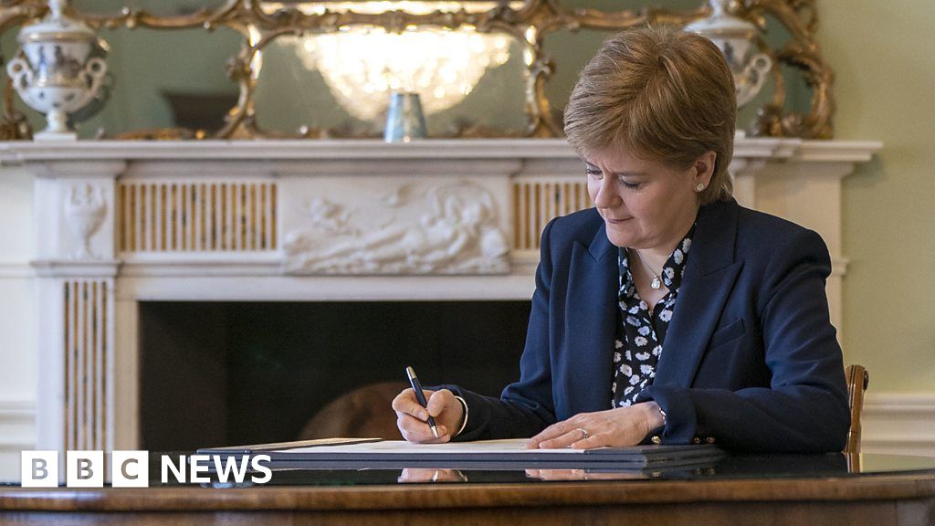 Nicola Sturgeon signs letter to resign as FM - BBC News