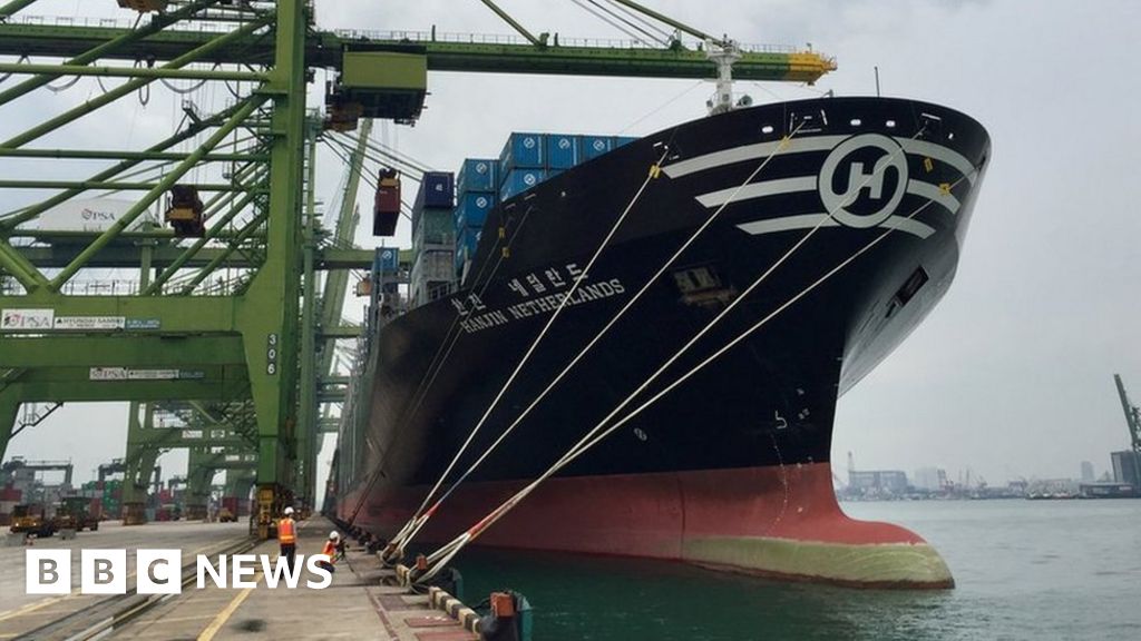 Hanjin shares jump 25% as US assets go on sale - BBC News