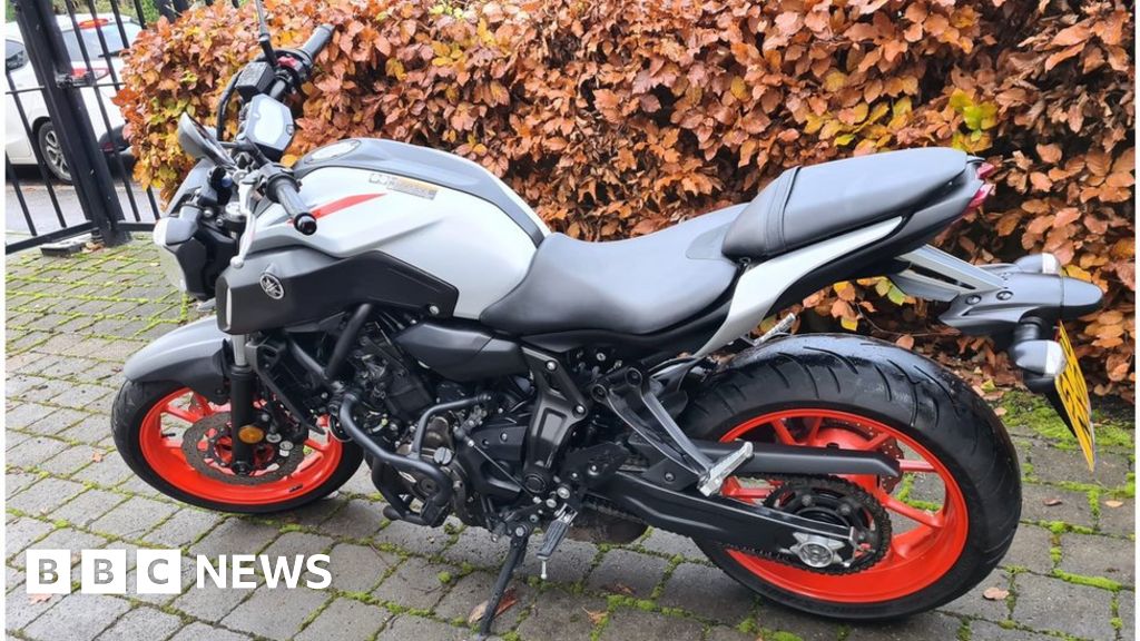 Picture released of stolen motorbike used in hit and run - BBC News