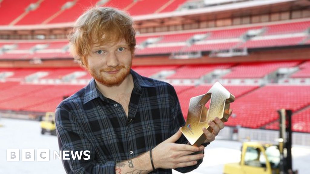 Ed Sheeran ready for sold-out solo at Wembley Stadium - BBC News