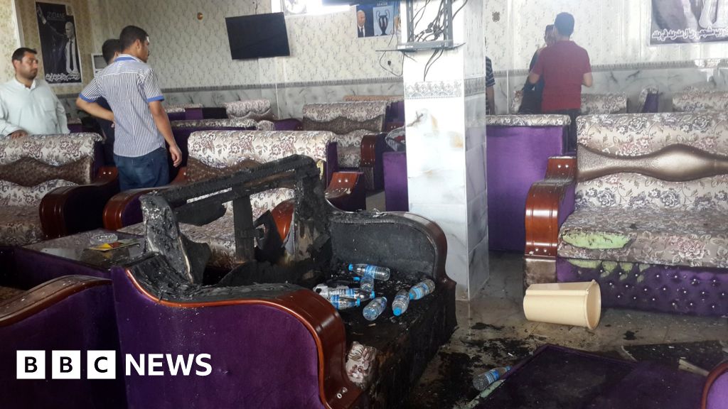 IS militants attack Iraq cafe used by Real Madrid fans - BBC News
