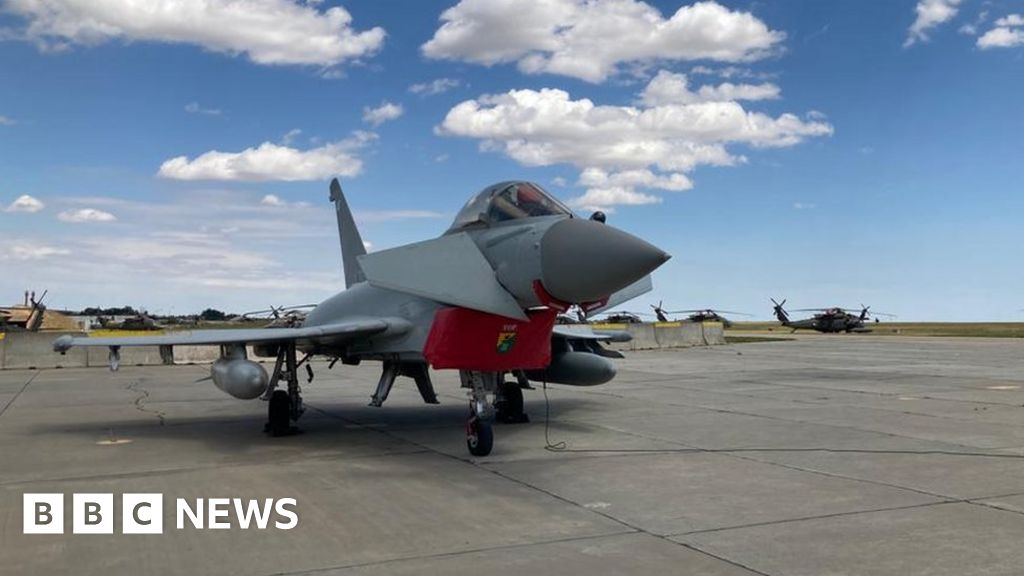 War in Ukraine: RAF personnel reflect on Nato Romania mission