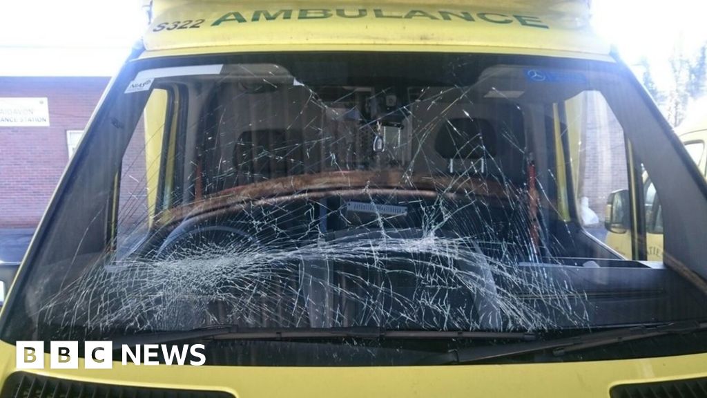Lurgan attack puts ambulance out of action - BBC News