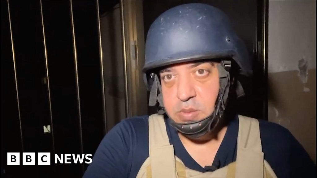 BBC reporter in Gaza: 'I could hear kids screaming'
