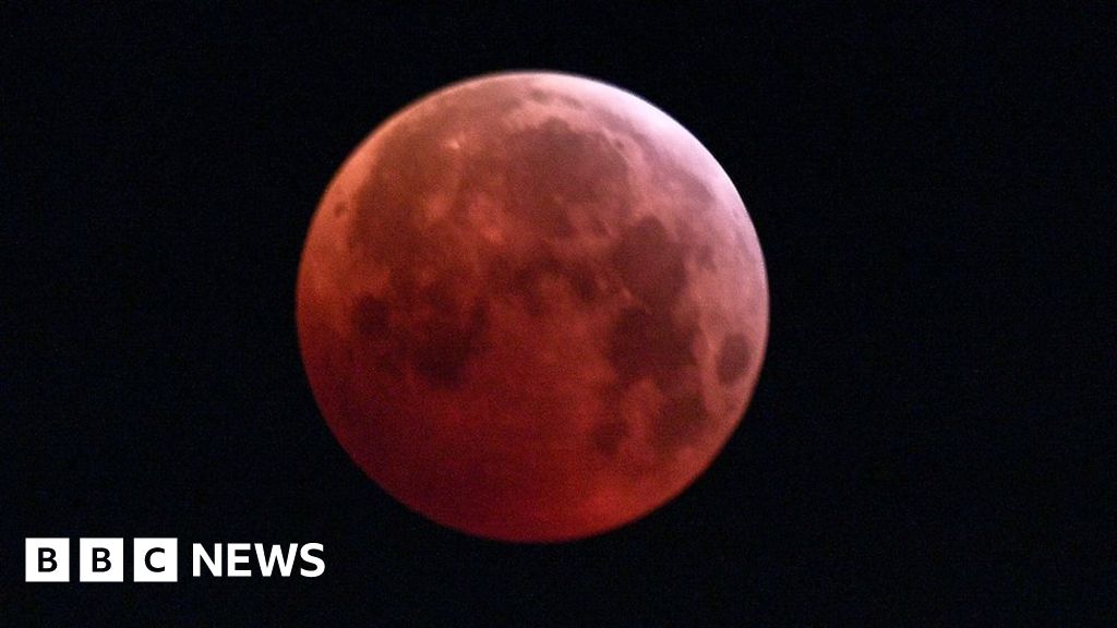 In pictures: 'Super blood wolf moon'
