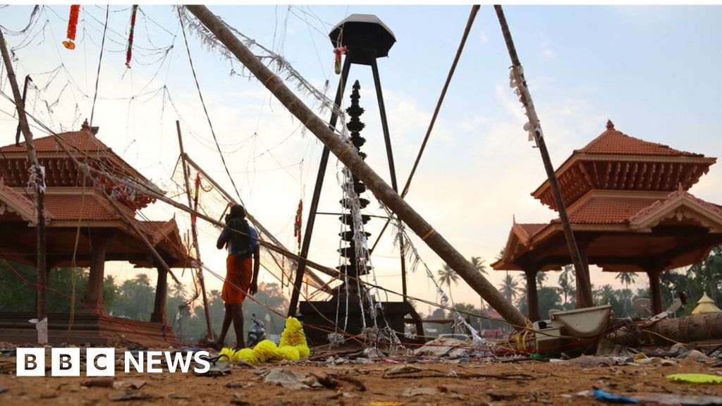 India temple explosion: The challenges of the aftermath - BBC News