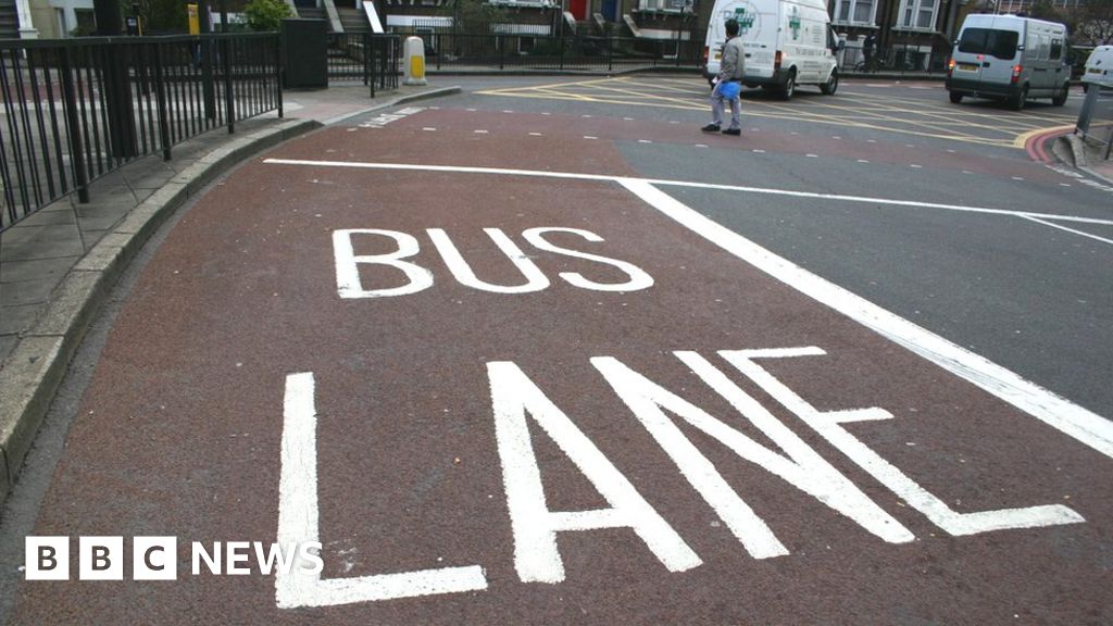Bus lane fines to tackle congestion at Deeside Industrial Park - BBC News