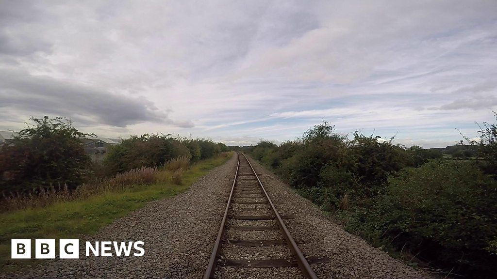 What does a train line closed 50 years ago look like now? - BBC News