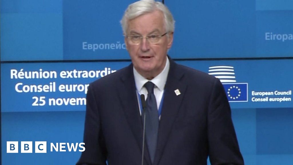 Michel Barnier: 'We have fair and balanced agreement' - BBC News