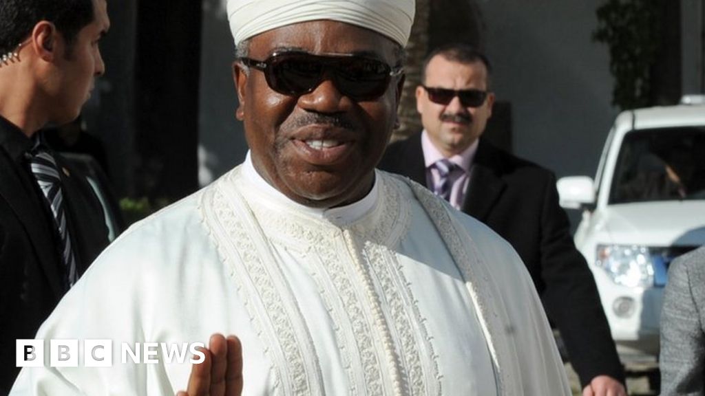 Gabon's President Bongo 'to give away father's inheritance' - BBC News